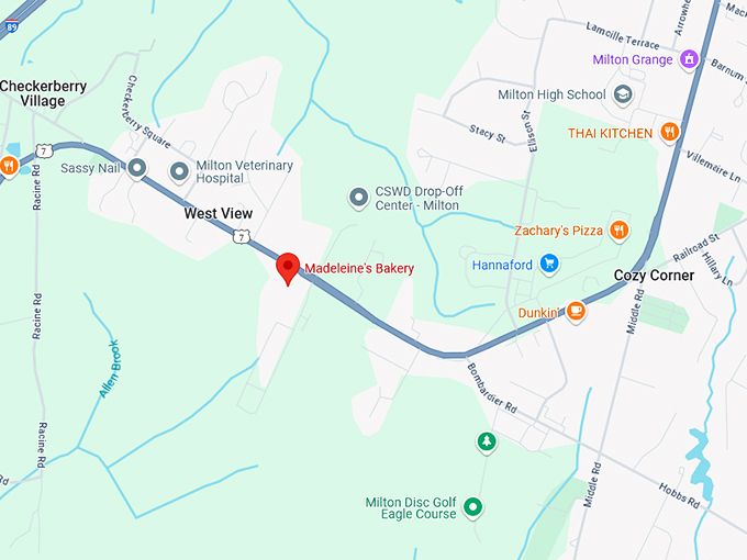 madeleine's bakery 10 map