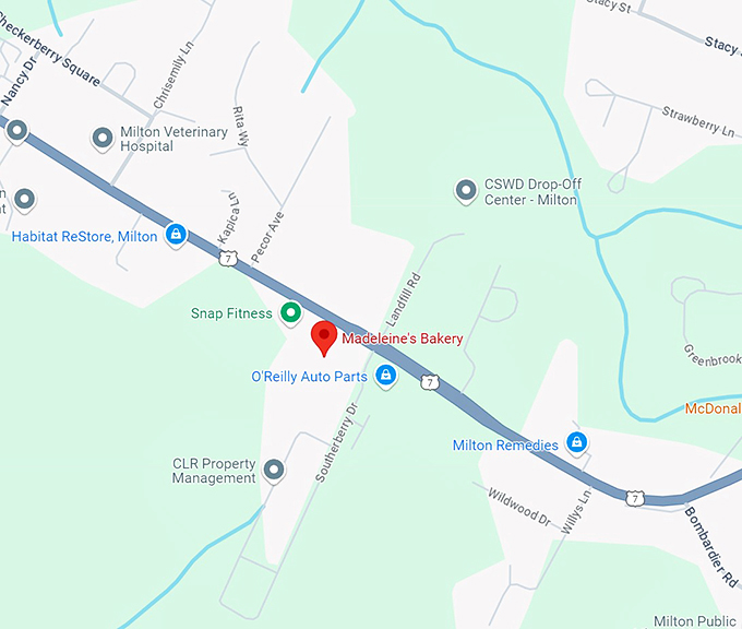 madeleine's bakery 10 map