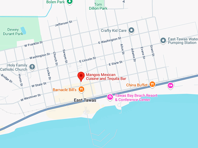 mangos mexican cuisine and tequila bar 10 map