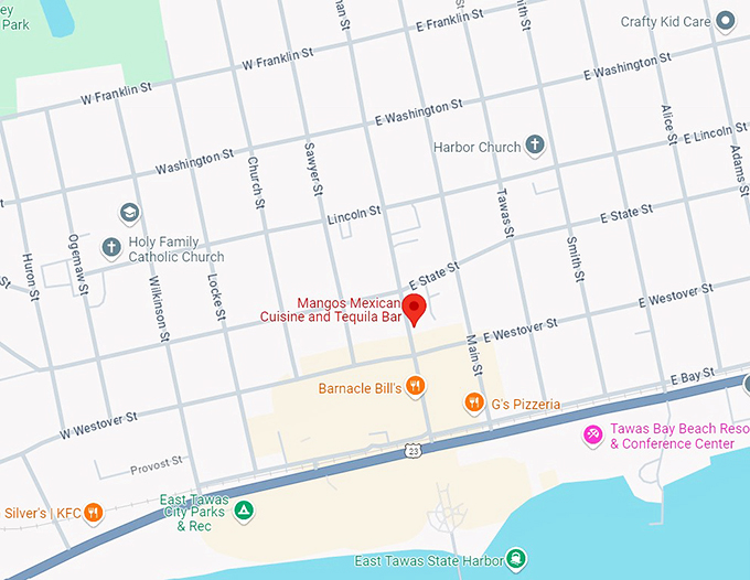 mangos mexican cuisine and tequila bar 10 map