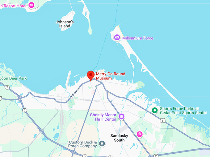 merry go round museum map