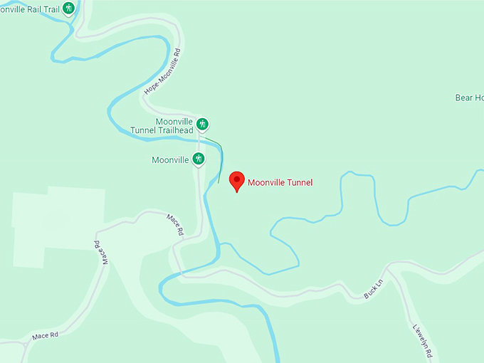 moonville tunnel 10 map