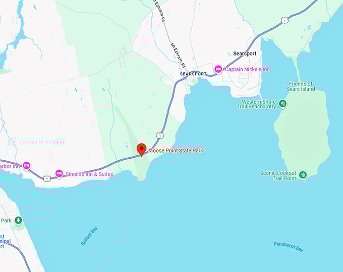 moose point state park map