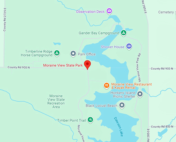 moraine view state park 10 map
