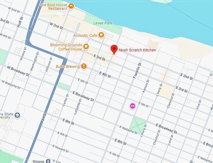 nosh scratch kitchen 10 map