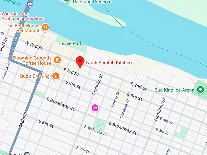 nosh scratch kitchen 10 map