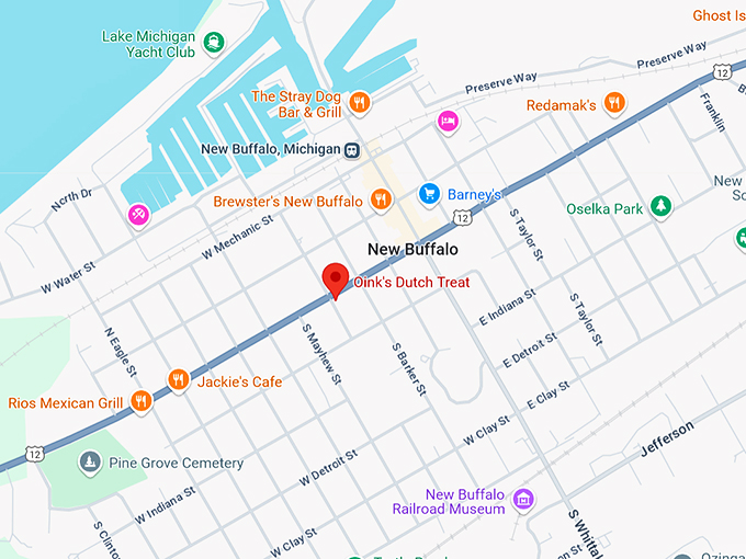oink's dutch treat 10 map