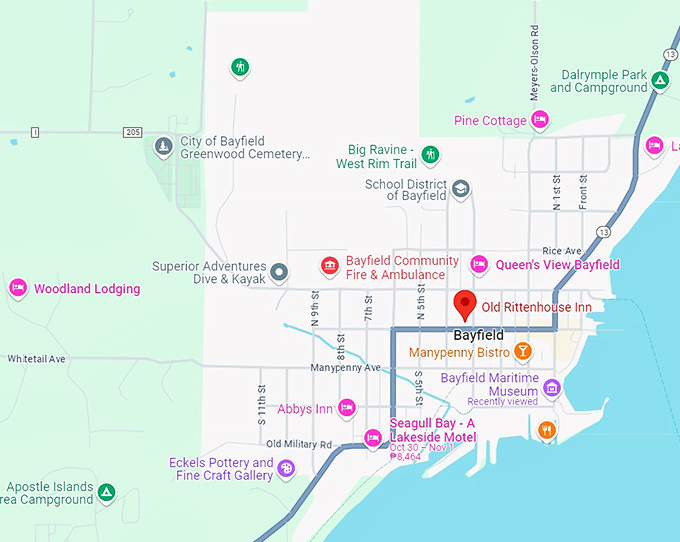 old rittenhouse inn 10 map