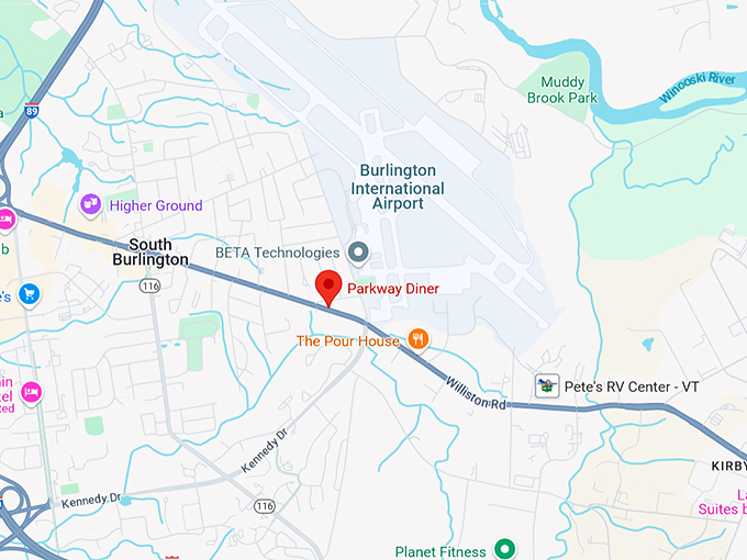 parkway diner 10 map