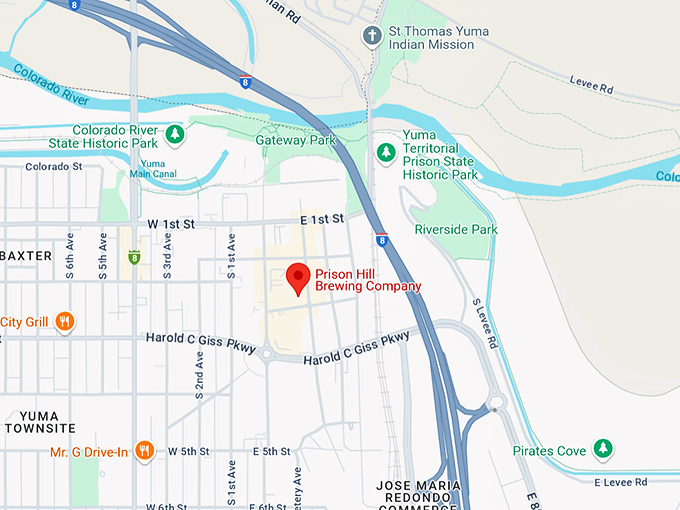 prison hill brewing company 10 map