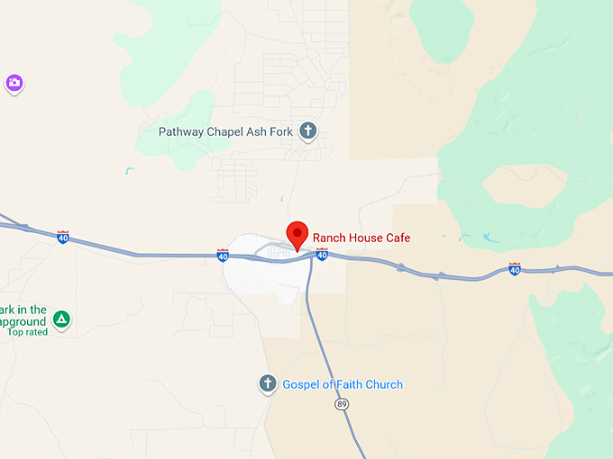 ranch house cafe 10 map