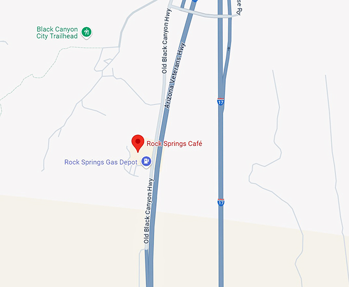 rock springs caf&eacute; 10 map