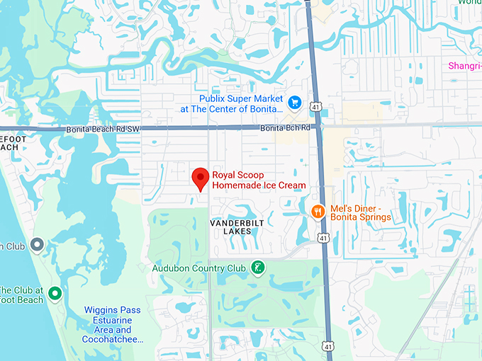 royal scoop homemade ice cream 10 map