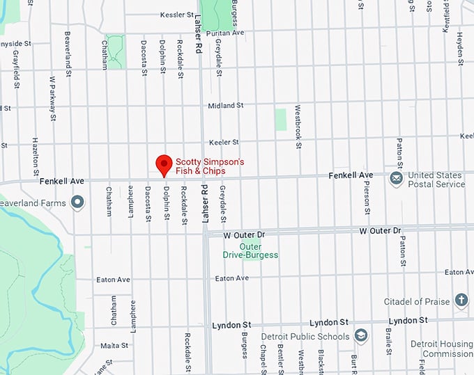 scotty simpson's fish & chips 10 map