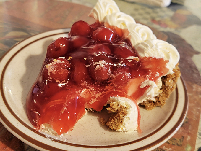 The strawberry pie might be the most photogenic thing in Wisconsin &ndash; fresh berries suspended in ruby glaze topped with real whipped cream.
