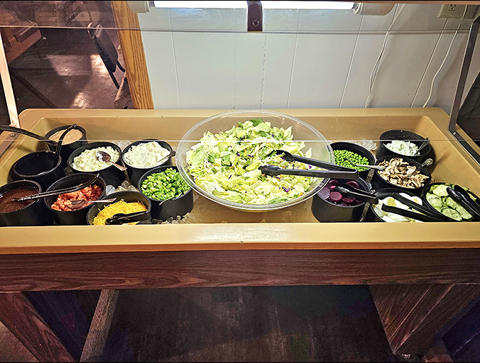 A salad bar that doesn't try to reinvent the wheel &ndash; just fresh ingredients prepared with care for those who need something green.