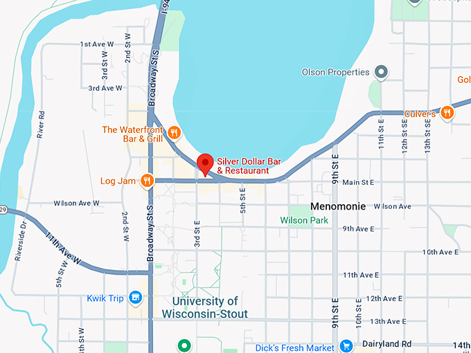 silver dollar bar and restaurant 11 map