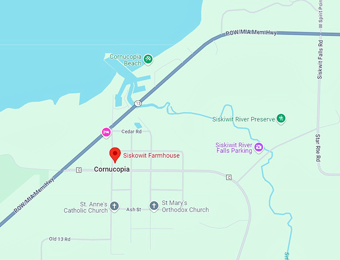 siskowit farmhouse 10 map