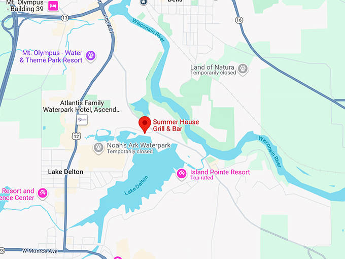 summer house grill & bar 10 map