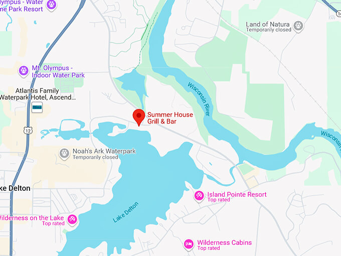 summer house grill & bar 10 map