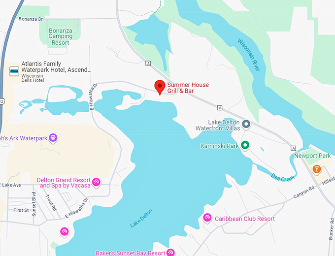 summer house grill & bar 10 map