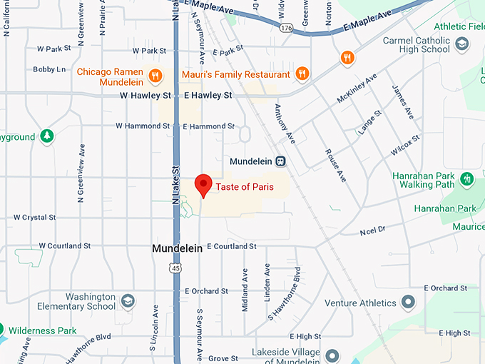 taste of paris 10 map