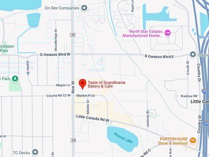 taste of scandinavia bakery & cafe 10 map