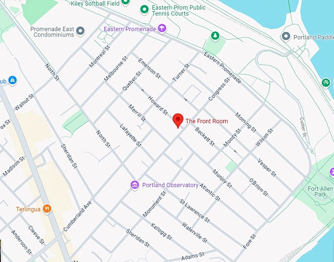 the front room 10 map