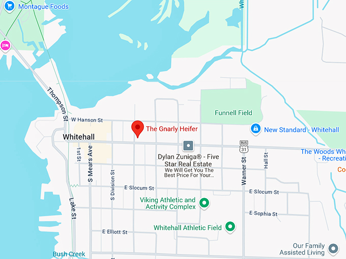 the gnarly heifer 10 map