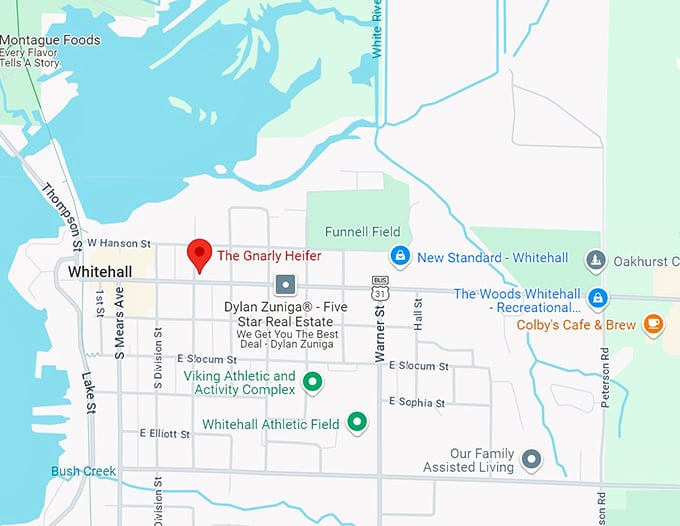 the gnarly heifer 10 map