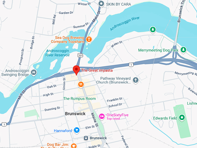 the great impasta map