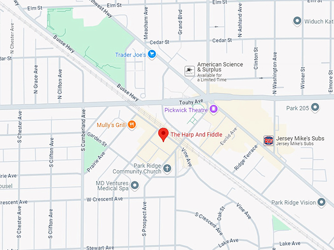 the harp and fiddle 10 map