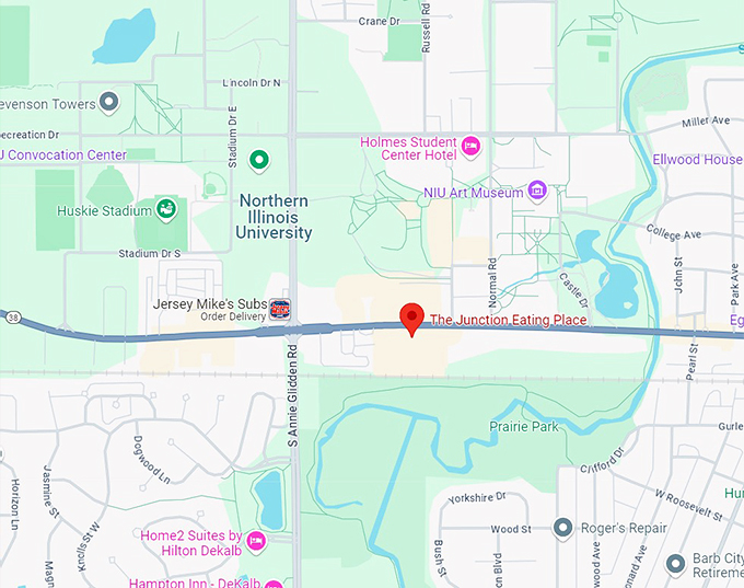 the junction eating place 10 map