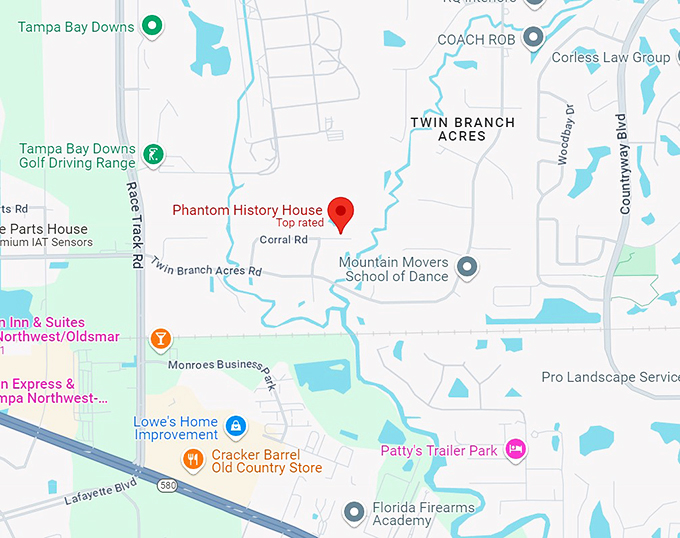 the phantom history house 10 map