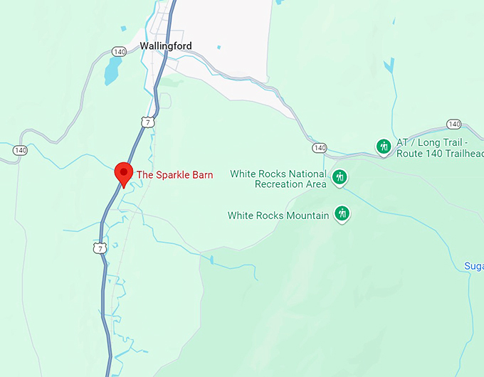 the sparkle barn 10 map