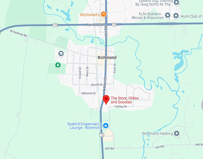 the store, oldies and goodies 11 map