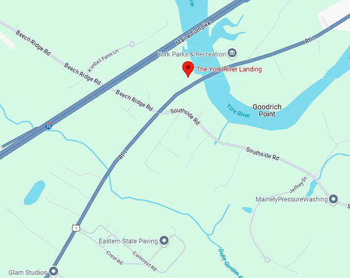 the york river landing map