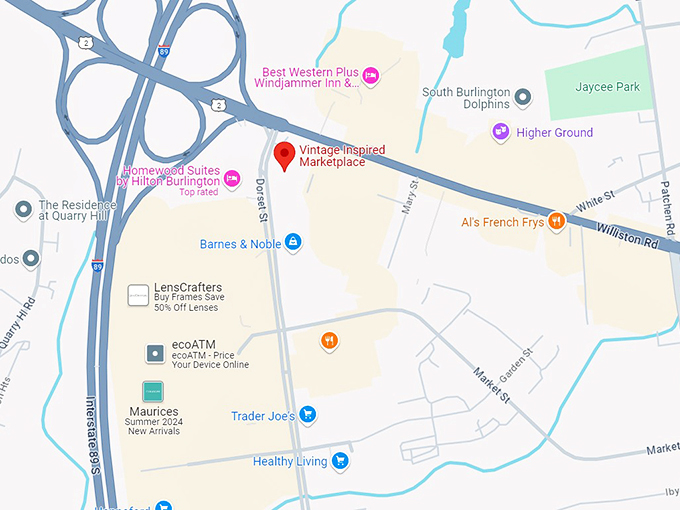 vintage inspired marketplace 10 map