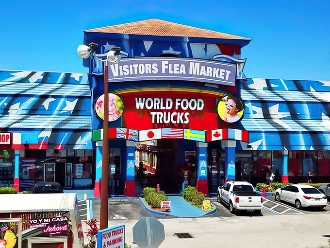 visitors flea market 1