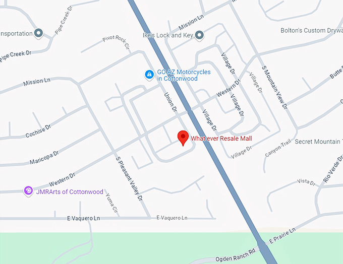 what ever resale mall 10 map