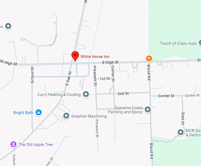 white horse inn 10 map