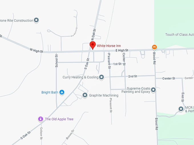 white horse inn 10 map