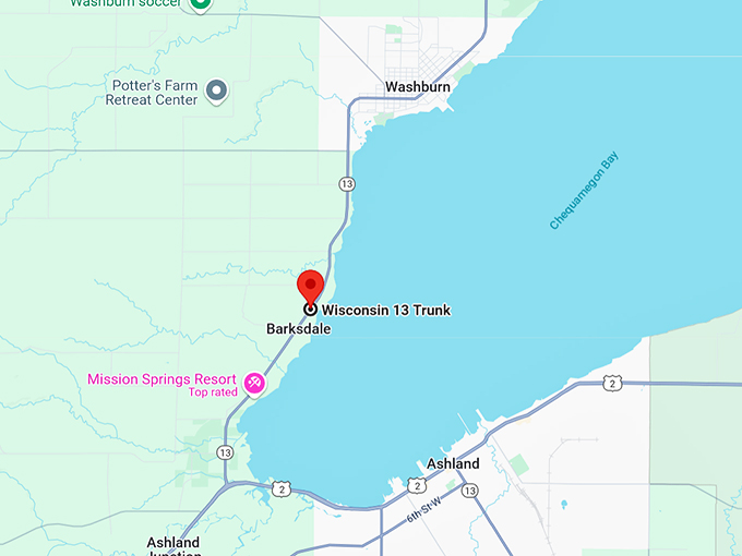 wisconsin lake superior scenic byway 10 map