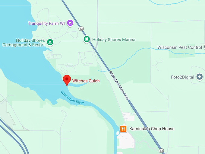 witches gulch 10 map