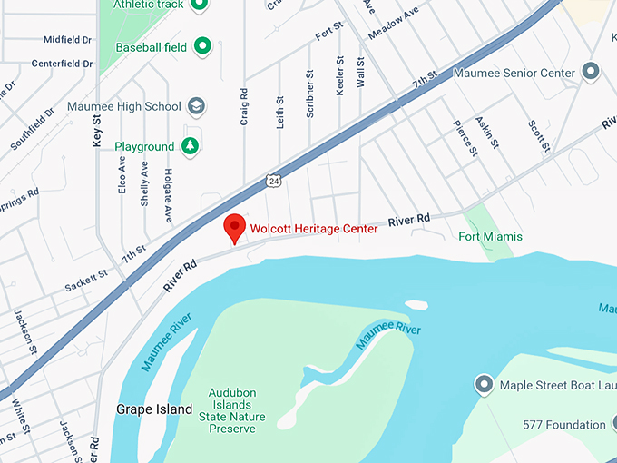 wolcott heritage center 10 map