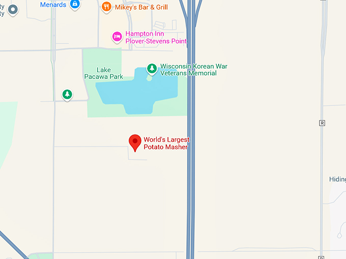 world’s largest potato masher 10 map