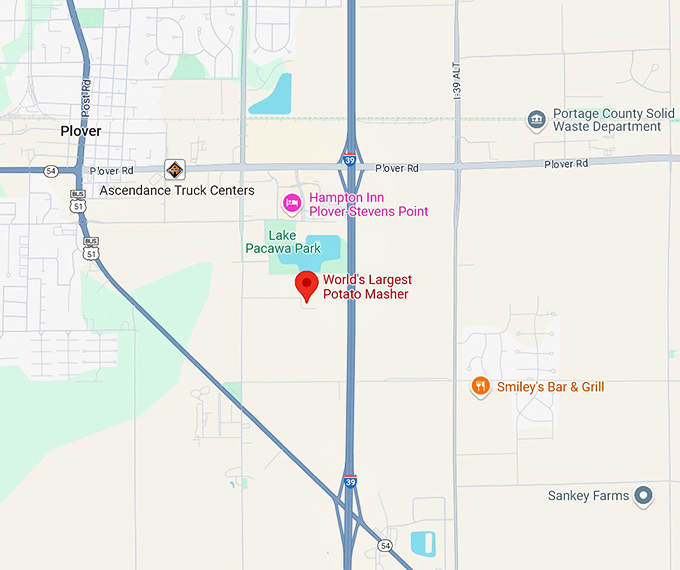 world&rsquo;s largest potato masher 10 map