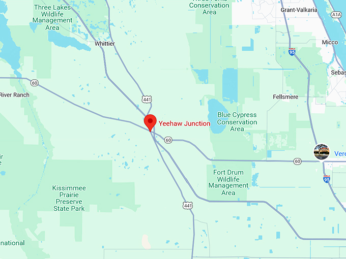 yeehaw junction 10 map