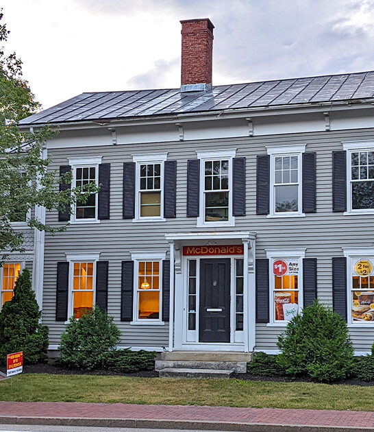 colonial style maine mcdonalds ftr