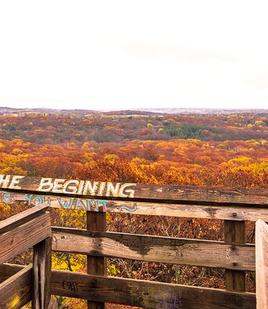 fall observation tower wisconsin ftr